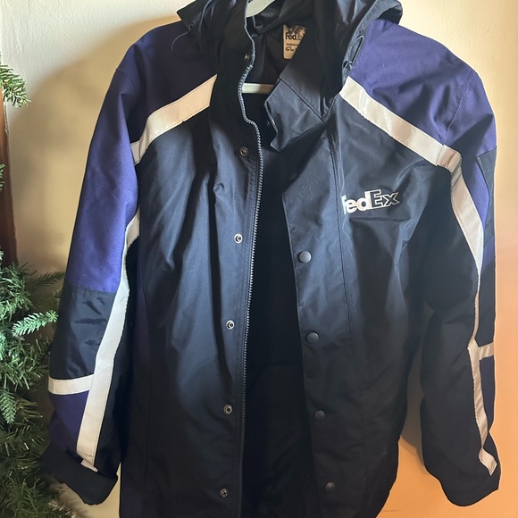 FedEx | Jackets & Coats | Fedex Womens Rain Jacket | Poshmark